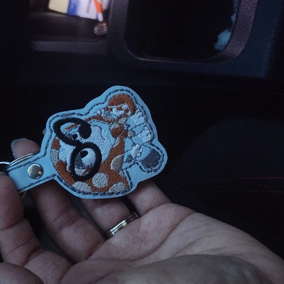 Set of Two Bluey Inspired Fan Made Backpack Charms. Grannie Janet and ...