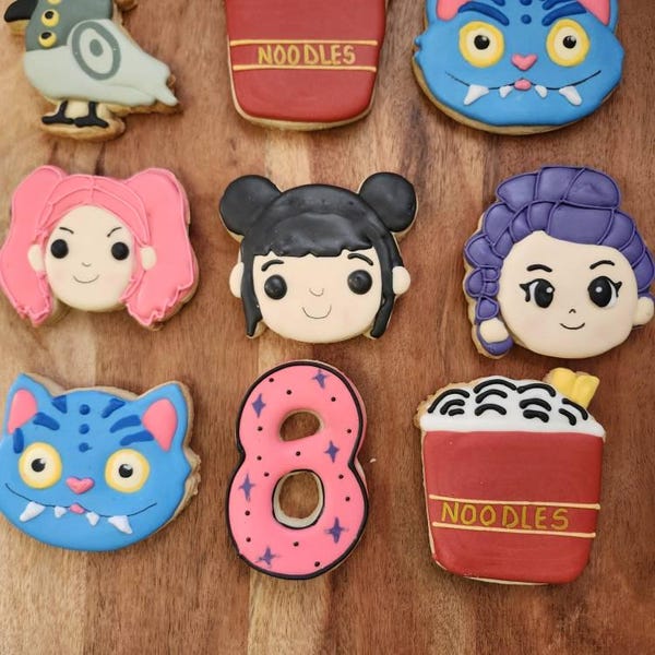 12-piece K-pop Cookie Cutter Set | 3D Printed Huntrex Baking Tools ...