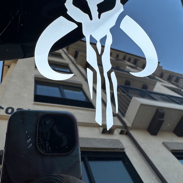 Mythosaur Skull Sigil From the Mandalorian - Vinyl Decal Sticker ...