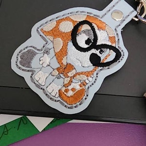 Set of Two Bluey Inspired Fan Made Backpack Charms. Grannie Janet and ...