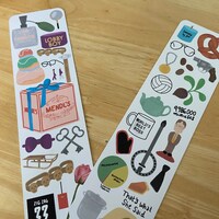Reading Habit Tracker Bookmark book Tracker Bookmark eco - Etsy