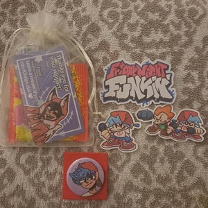 Friday Night Funkin FNF Stickers and Buttons - Etsy