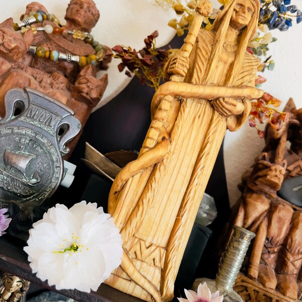 Sigyn, the Statue of Sigyn, Norse God, Heathen God, Asatru - Etsy