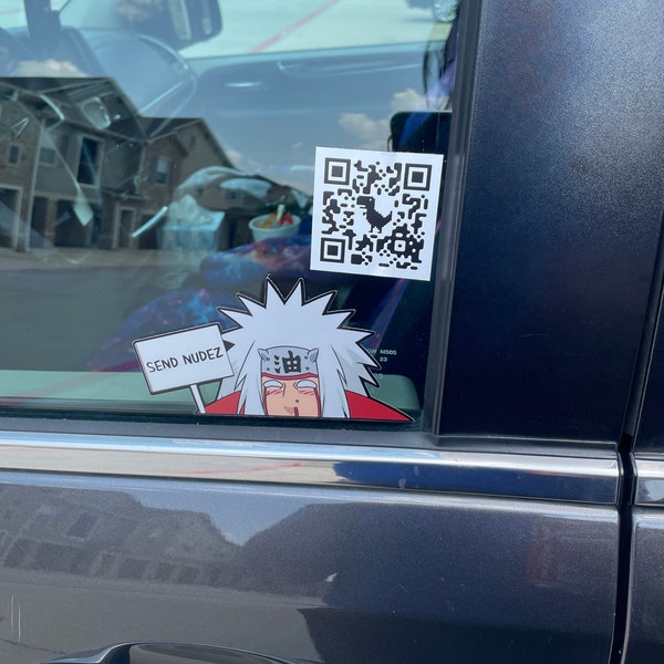 Rick Roll Sticker, QR Code Sticker, Meme Sticker, Joke Waterproof Vinyl ...