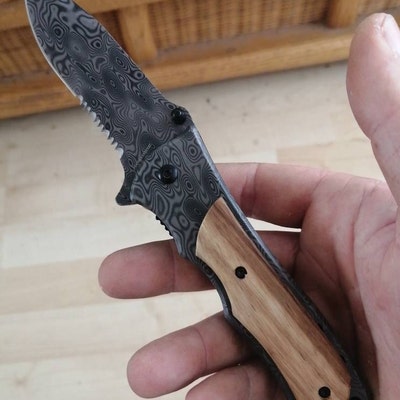 8.5tactical Spring Assisted Folding Pocket Knife. - Etsy