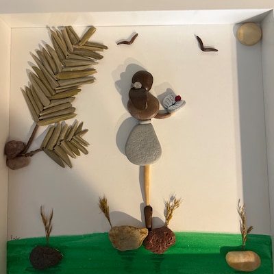 Best Friends Pebble Art, Friends Rock Art, Gift for Best Friend ...