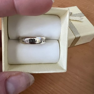 Bible Verse Faith Ring Corinthians Scripture Handmade Sterling Silver ...