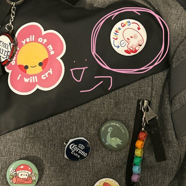 Little Guy Buttons - Etsy