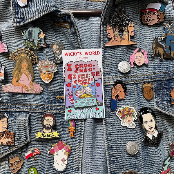 The Simpsons Inspired "i Choo Choo Choose You" Valentines Enamel Pin - Etsy