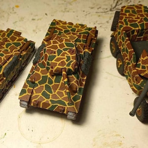 WW2 Commandos in Wool Hats Set 1 1:72 & 28mm - Etsy