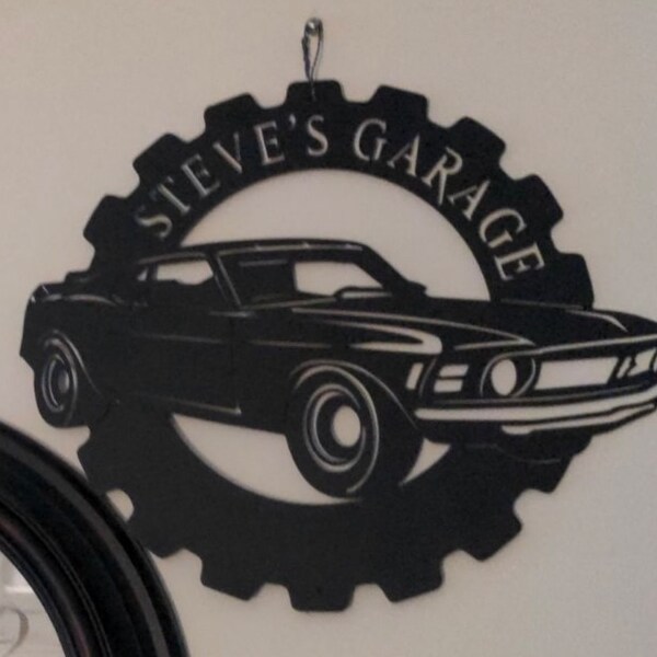 Mustang Classic Car Collection Metal Sign - Etsy
