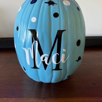 Personalized Monogrammed Name Initial Vinyl Decal - Etsy