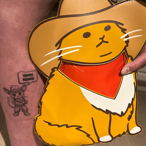 Cowboy Cat Ita Bag - Purse and Backpack - Etsy