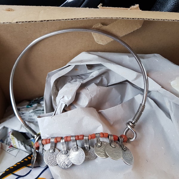 Djerba/sfax Antique High Grade Silver Berber Khamsa From Djerba/sfax ...