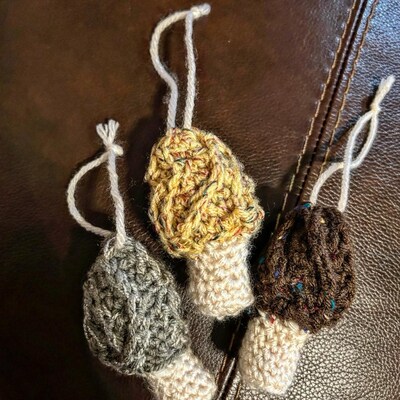 Morel Mushrooms Crochet Pattern PDF English - Etsy