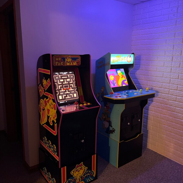 Arcade 1up Cabinet Riser Graphics Decals Stickers - Etsy
