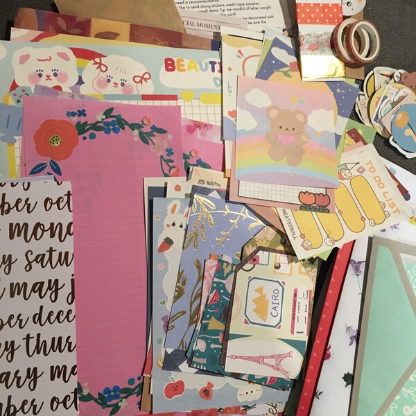 Handmade Pen Pal Kit | Cute Stationery Set | Letter Writing Set | Gift ...