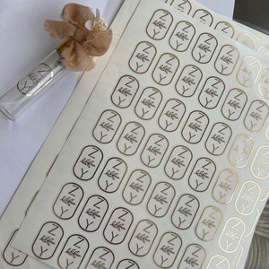 White Ink Stickers, Any Size Custom White Ink Clear Labels, Any Shape ...