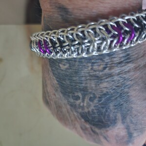 16g JPL3 / Jens Pind Linkage LGBTQ Pride Chainmail Bracelets All Pride ...