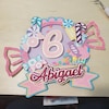 Cut File Pink Farm Cake Topper Svg / Girl Farm Cake Topper / Pink Farm ...