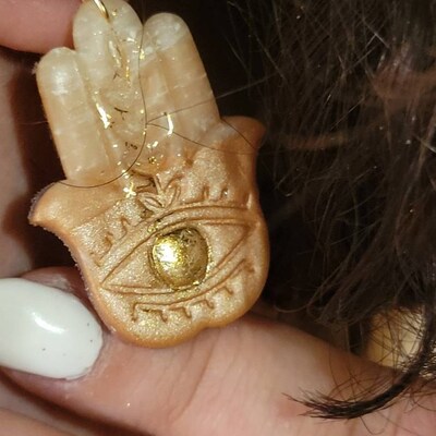 Hamsa Hand Polymer Clay Cutter I Texturio Clay Cutters for Polymer Clay ...