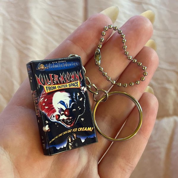 Horror Movie Keychains Miniature Movie Keychains Mini VHS 60 Different ...