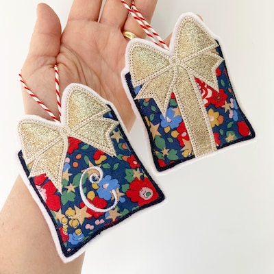 Spool of Thread in the Hoop Banner Machine Embroidery Design Applique ...