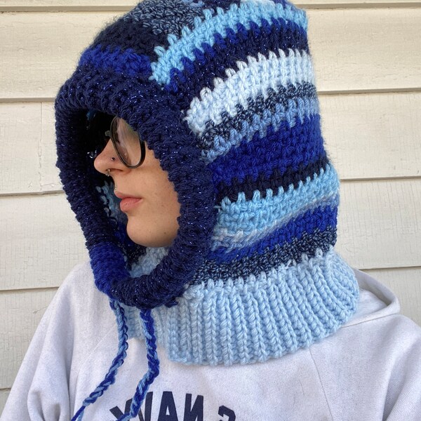 PDF File for Crochet Pattern english, Chroma Hood, Pictures and Video ...