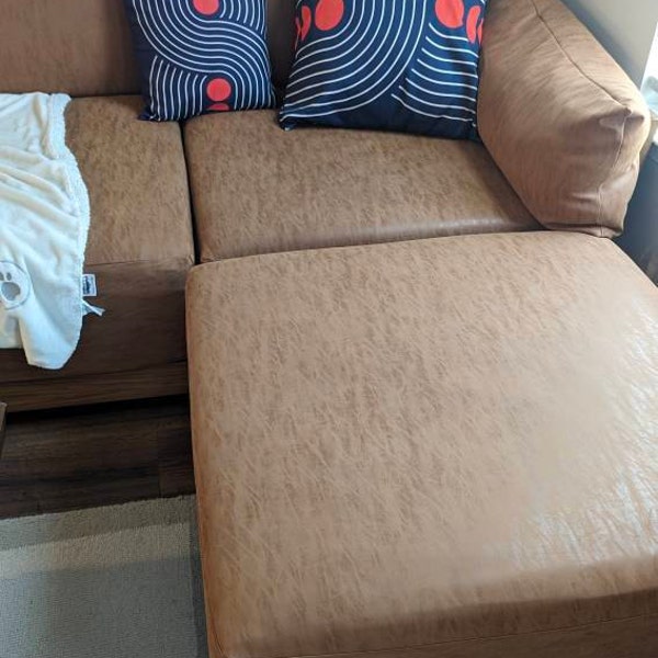 Abstract Geometric Pillow Cover, Navy Blue and Orange Home Decor ...