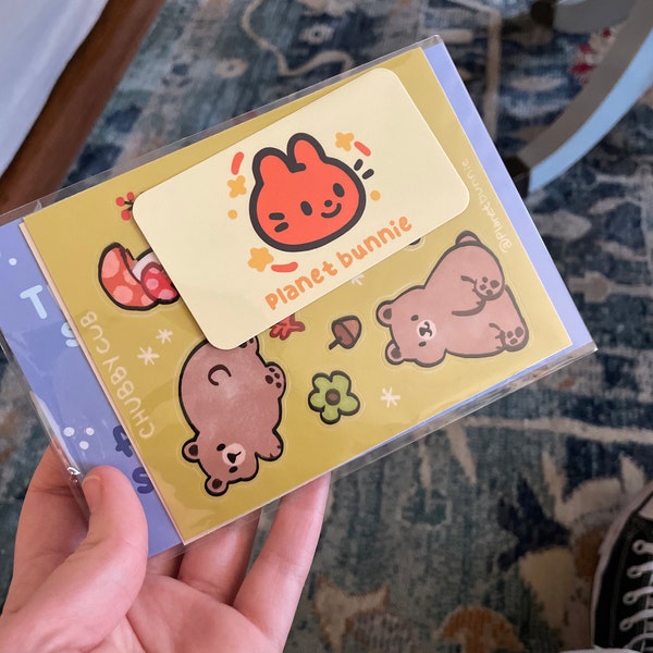 Summer Cute Cottagecore Sticker Sheet - Duck, Bunny, Cow, Flowers ...