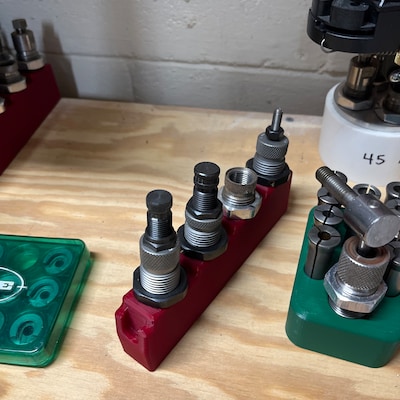 8 Shell Plate and Locator Pin Holder for Dillon 550 Reloading Machine ...