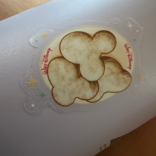 Disney Beignets Transparent Sticker/ Pixie Dust Food Snacks Hidden ...