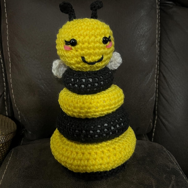 CROCHET PATTERN FOX Stacking Toy / Animal / Amigurumi / Holiday ...