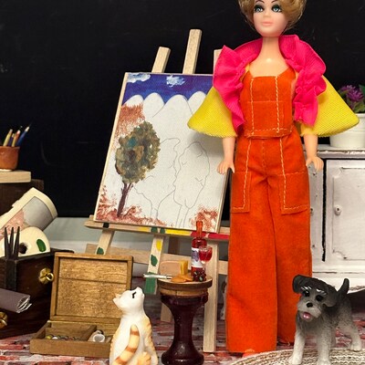 Topper Dawn palitoy Pippa Doll Vintage Handmade Wedding Gown and Veil ...