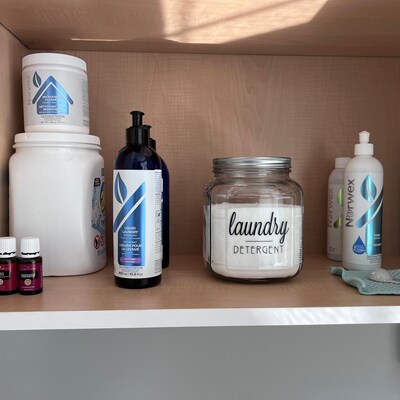 Dryer Ball Storage Jar Laundry Room Decor, Organization and Storage ...