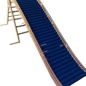 Extra Large Rolling Slide With Climbing Triangle - Etsy