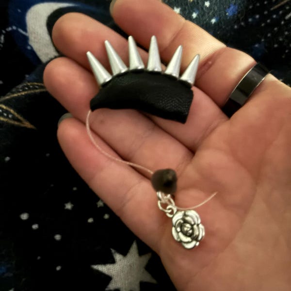 SPIKED Hearing Aid Skin | Hearing Aid Sleeve | Hearing Aid Jewelry ...