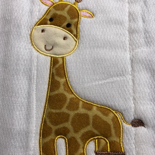Giraffe Applique Embroidery Design,giraffe Machine Embroider Design ...
