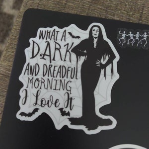 Dark and Dreadful Morning Vinyl Decal Sticker - Etsy