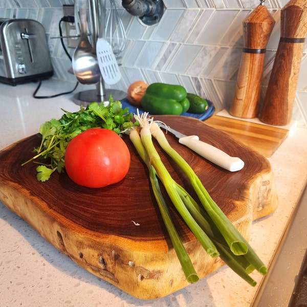 Stump Chopping Block or Wedding Cake Stand Combo 4 Thick Butcher Block ...