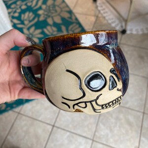 Multi-colored Mason Stain Hand Carved Tumbler Blue Green - Etsy