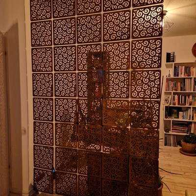 Interior Partition, Modular Wall Panels Screen, Wooden Decoratives ...