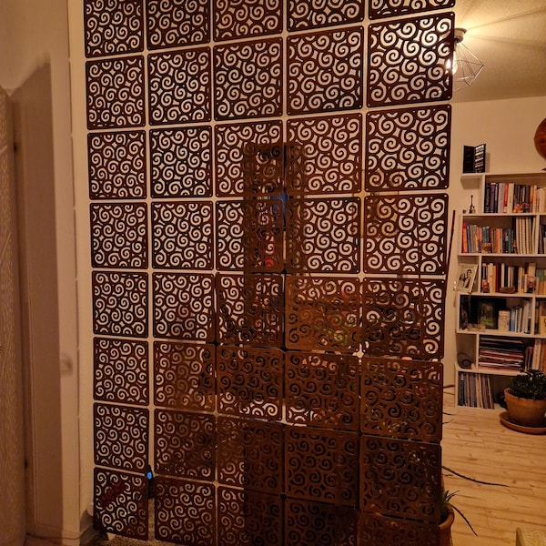 Interior Partition, Modular Wall Panels Screen, Wooden Decoratives ...