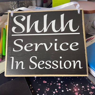 8x6 on Lunch Break Please Do Not Disturb Custom Wood Sign Office ...