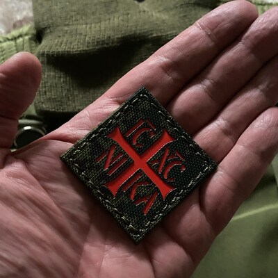 Christian Cross Jesus Christ Crucifix Faith God 1x1 Laser Cut Patch - Etsy