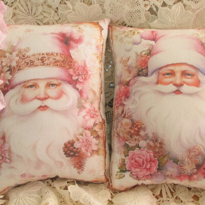 Vintage Mrs Claus Christmas Labels Collage Sheet Tags - Etsy