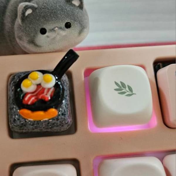 Calcifer Keycap, Studio Ghibli Keycap, Artisan Keycap, Howl's Moving ...