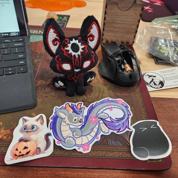 Wolves of Ragnarok - Fenris Plush - Littlefox's Toebeans - Norse Viking ...