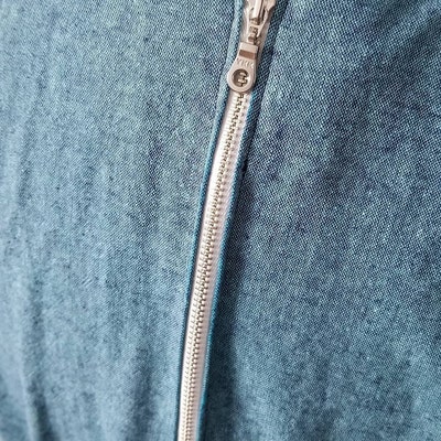 YKK Organic Nickel Metal Zipper Donut Pull White 5 Pieces Eco Friendly ...