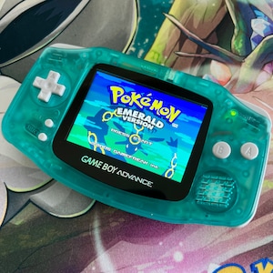 Gameboy Advance SP Clear Green With Mix Color Buttons AGS IPS - Etsy